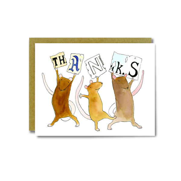 Thanks Rats – SquidCat, Ink